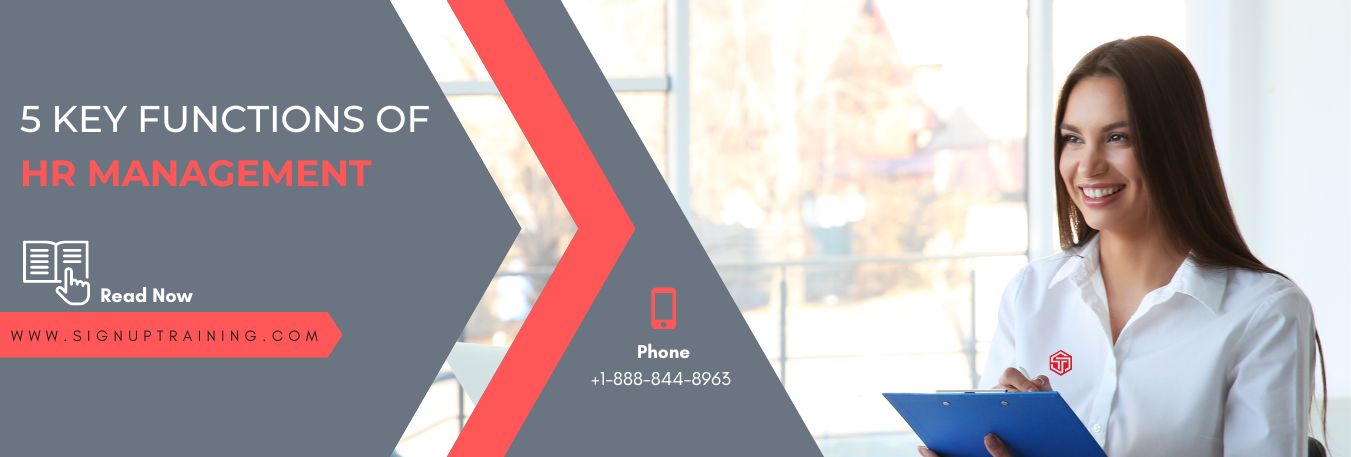 5 Key functions of HR Management